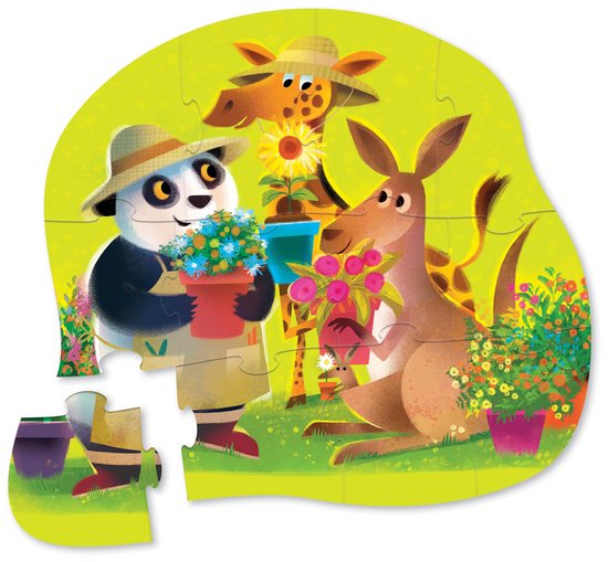 Crocodile Creek - Puzzle Flower Power - 12 pièces | bol