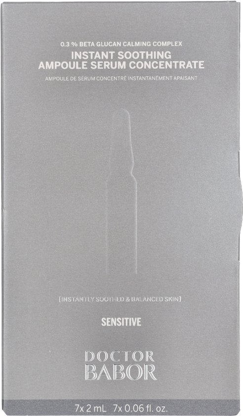 Babor Sensitive Instant Soothing Ampoule Serum Concentrate | bol
