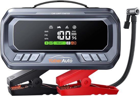 Jumpstarter - Jumpstarter voor auto - Jumpstarters - Powerbankfunctie ...