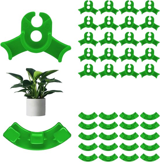 Plantensteunen - steun voor groeiende planten - 40 stuks - veelzijdig | bol