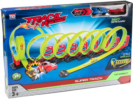 Auto Racebaan Set 8 Loopings | bol