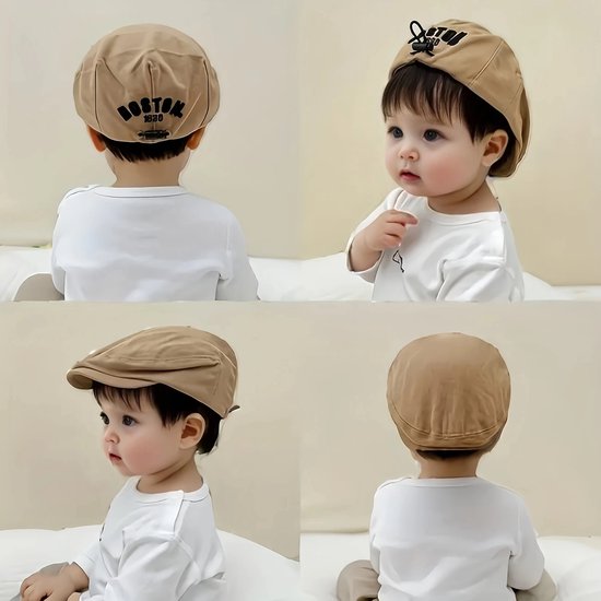 @ Lu's Today - kinder pet - kinder baret - baker boy pet - khaki - 1-3 ...