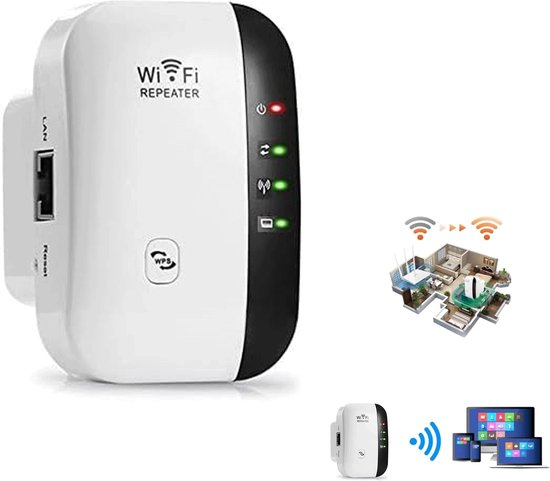 WiFi Booster Socket - Draadloze router - WiFi repeater - Booster - WiFi ...