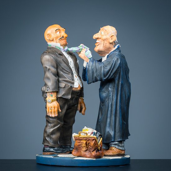 Beeld van de Advocaat met zijn cliënt van Profisti | bol