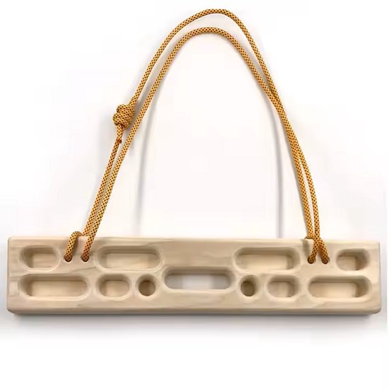 Hervita Hangboard - Premium Hout - Verschillende gripformaten ...