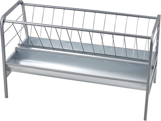 Hooi-Voederbak voor Vee - 2-in-1 graan- en hooi-voerbak - 80 Gallon | bol