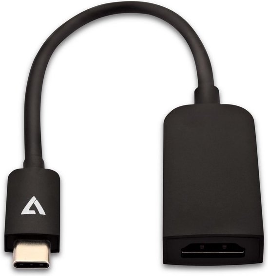 USB C to HDMI Adapter V7 V7UCHDMISL-1E Black | bol
