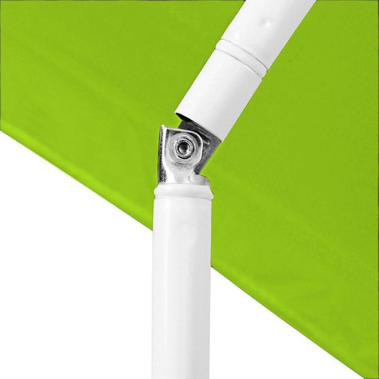 Strandparasol - Strandscherm zonnescherm tuinscherm knikbaar polyester ...