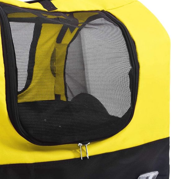 2-in-1 Dierenfietskar en Jogger - Opvouwbare Hondenaanhanger voor Fiets ...