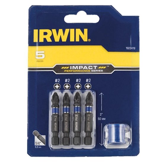 Irwin Impact Boor Bit Set Pz Mag 5 Stuks 1923418 Bol
