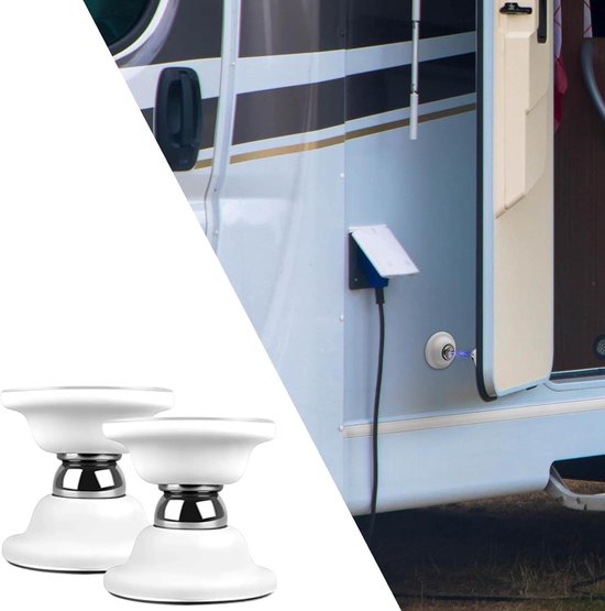 - 2 Stuks Magnetische Deurvergrendeling voor Camper - Deursnapper met ...