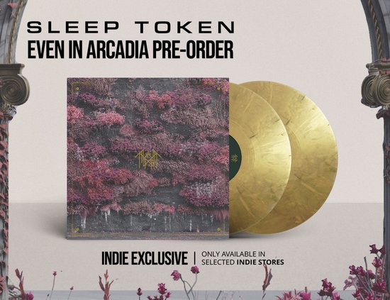 Sleep Token - Even in Arcadia (Metallic Gold Coloured 2LP ...