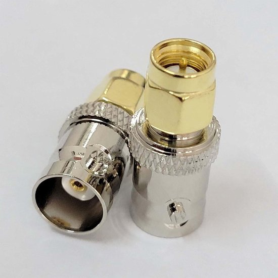 8X Straight Plug Converter Adapters RF Coaxial Connectors for Antenna ...