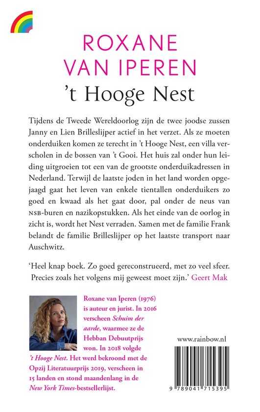 't Hooge Nest, Roxane van Iperen | 9789041715395 | Boeken | bol