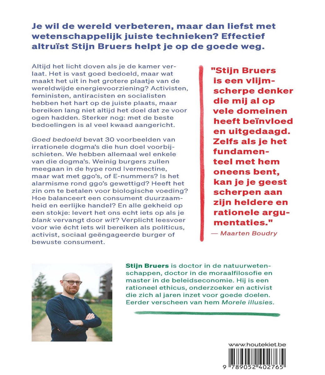 Goed bedoeld - Effectief altruïsme voor een betere wereld | bol