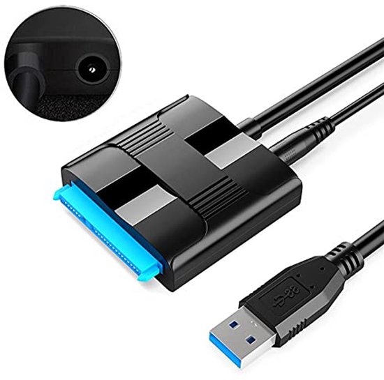 USB 3.0 naar SATA Adapter Kabel - 22 Pin SSD naar USB Kabel ...
