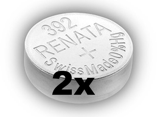 Renata 392-SR41W zilveroxide knoopcel horloge batterij 2(twee) stuks | bol