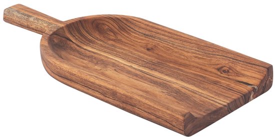 Bram | decoratieve schep | hout | acaciahout | 45x20cm | serveerplank ...