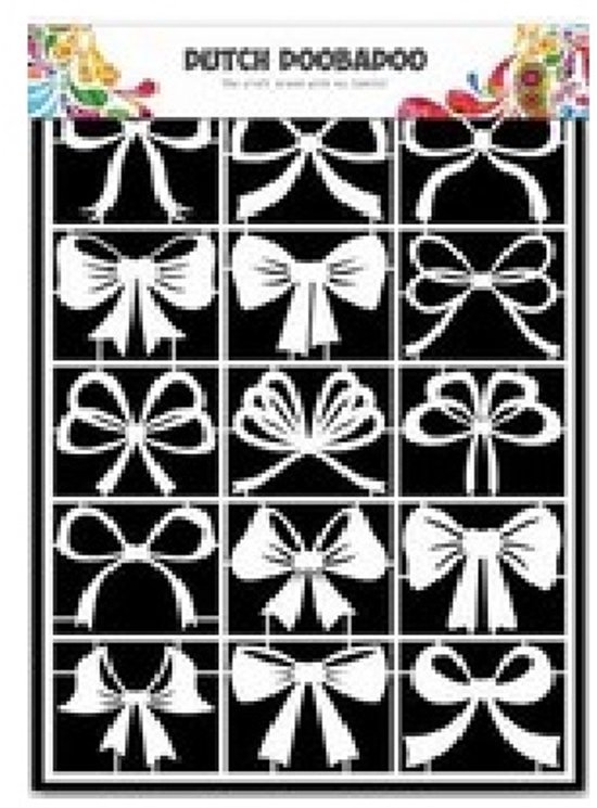 Dutch Doobadoo Dutch Paper Art strikken - A5 | bol