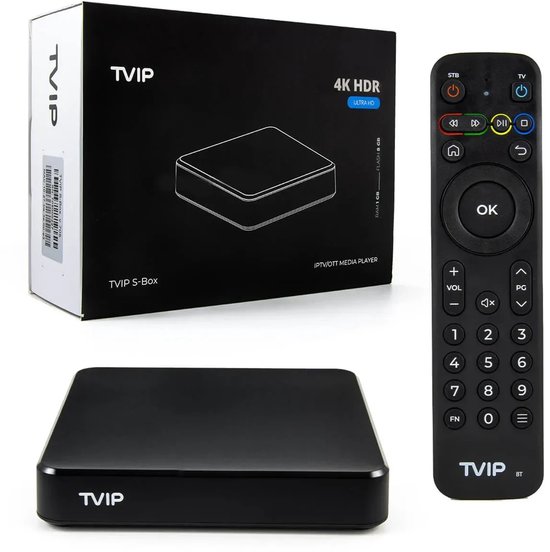 TVIP V.705 – 4K Ultra HD Android 11 Mediaspeler – AV1/H.265 – Dual-Band ...