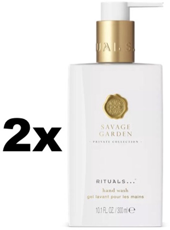 Rituals- Savage Garden Hand Wash 300 ml x 2 = 600 ml | bol