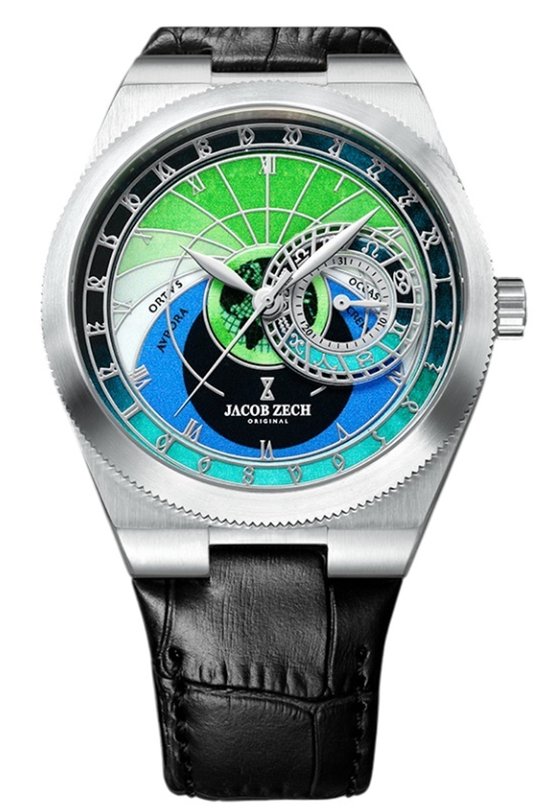 Jacob Zech Legacy horloge - Heren - Quartz - Lederen band - Z0.1520.004 ...