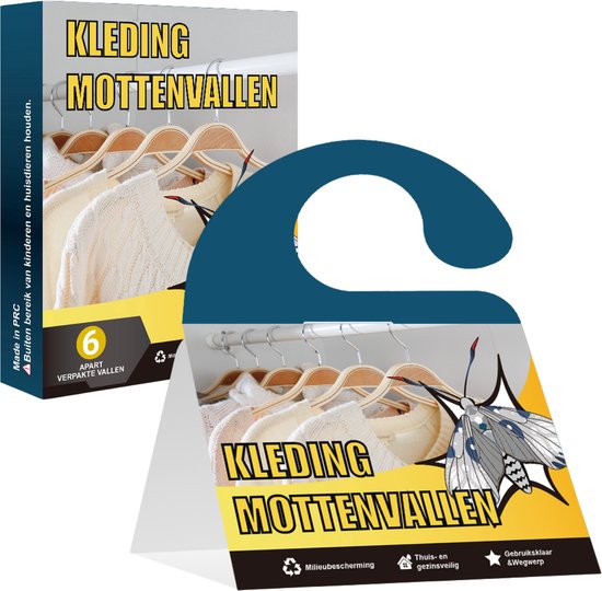 Kledingmotten mottenval 6 Stuks - Kledingmottenval - Motten bestrijden ...