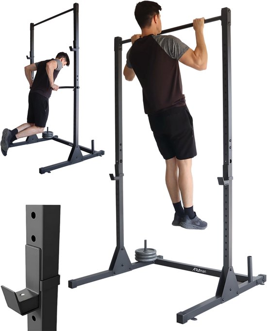 Ruffman HR-200 - Pull up Station - Squat rack - Dip station - Power ...