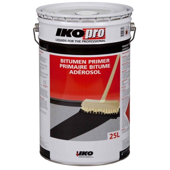 IKO pro Quick Primer 25 liter - Bitumenhoudende primer - Sneldrogend | bol