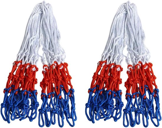 Outdoor Basketball Net 2 Pack for 12 Standard Rings Indoor Outdoor ...