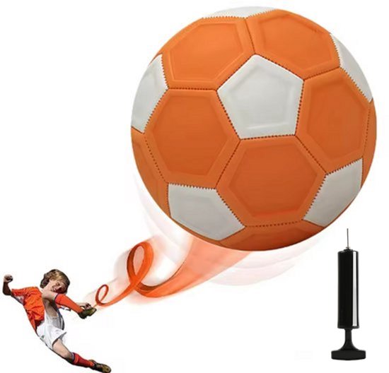 Curve Bal - INLCUSIEF POMP & NAALD - voetbal - kickerball - curve ball ...