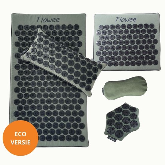 Flowee Relaxset PRO - Spijkermat ECO, spijkerkussen, spijkermat klein ...