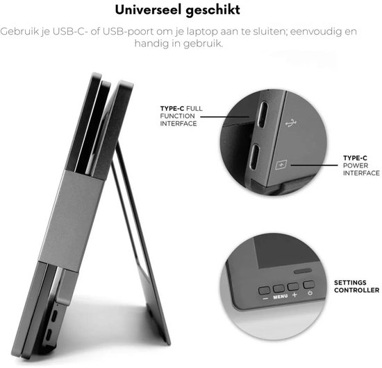 Tri Screen (2025) | 14 inch | Full HD | Portable Monitor | Aluminium ...