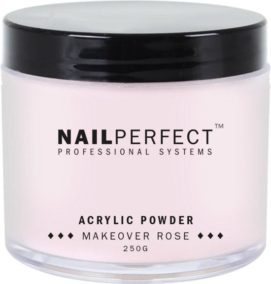 Nail Perfect Acrylic Powder Makeover Rose | bol