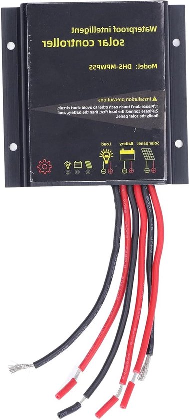 Contrôleur de charge de batterie solaire au plomb 12 V MPPT avec boîtier étanche -... | bol