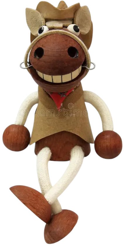 Tricky-Toy- Speelpoppetje- Cowboy-Hout | bol