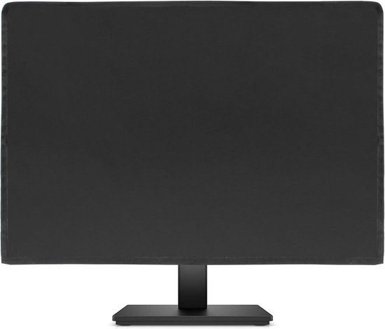 Waterdichte computer monitor stofhoes, zwarte volledige behuizing ...