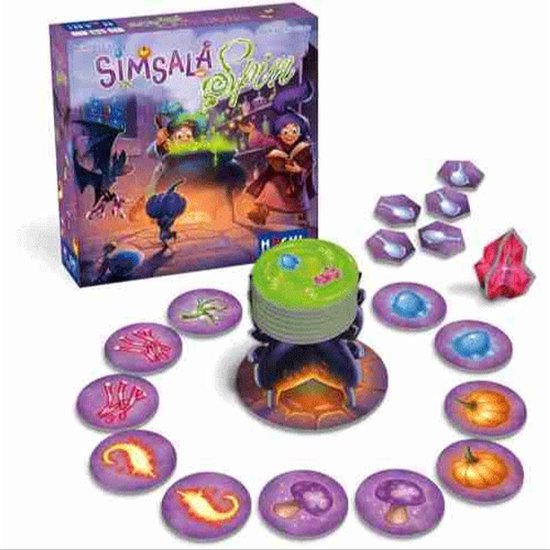 Simsala Spin - Cooperatief kinderspel - Huch | Games | bol