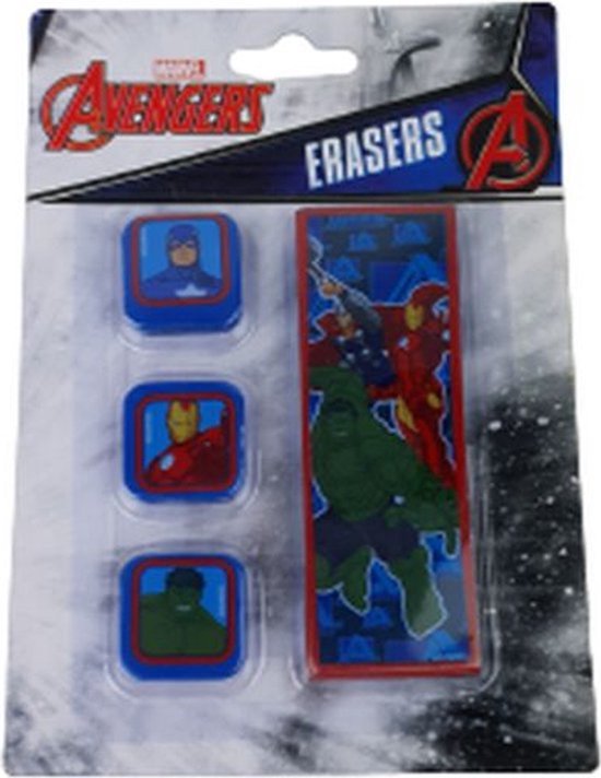 Disney Marvel Avengers gummen set - Multicolor - Gum - 4 Stuks | bol