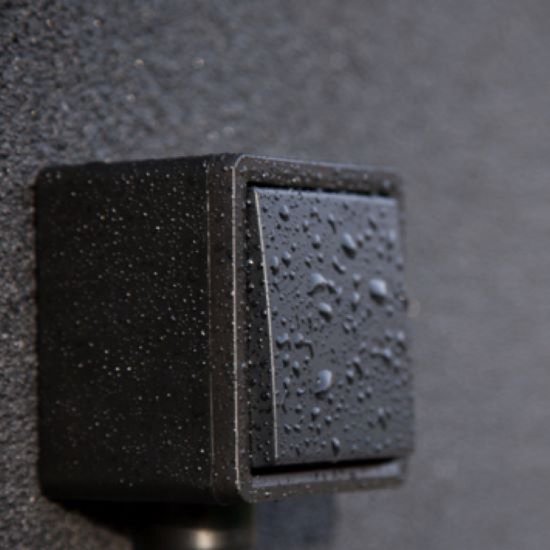 Niko Hydro Spatwaterdicht Combinatie Wisselschakelaar/Stopcontact Zwart ...