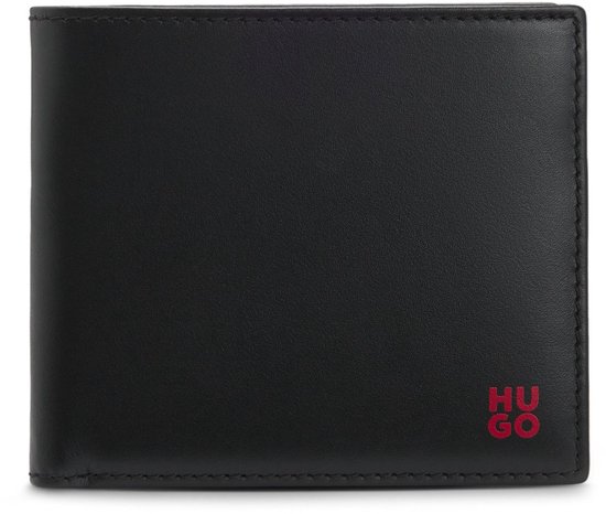 HUGO Kaarthoes Tibby 8CC Wallet Black Zwart | bol