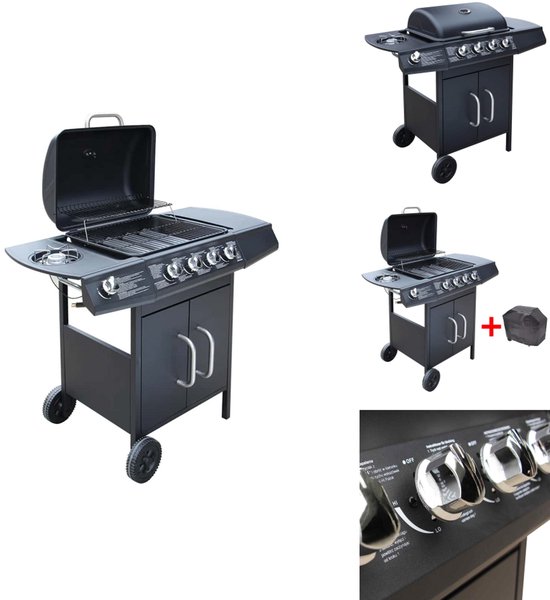 vidaXL Gas Barbecue - Gas Barbecues - Gas Bbq - Gas Bbq - Gasbarbecue 4 ...