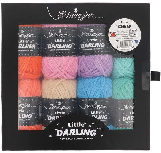Scheepjes Little Darling colour pack 8x25g-Aqua Crew | bol