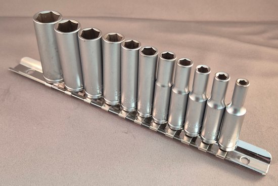 Ramson Lange Doppen 1/4" Engelse maten / inch sizes 11 dlg | bol