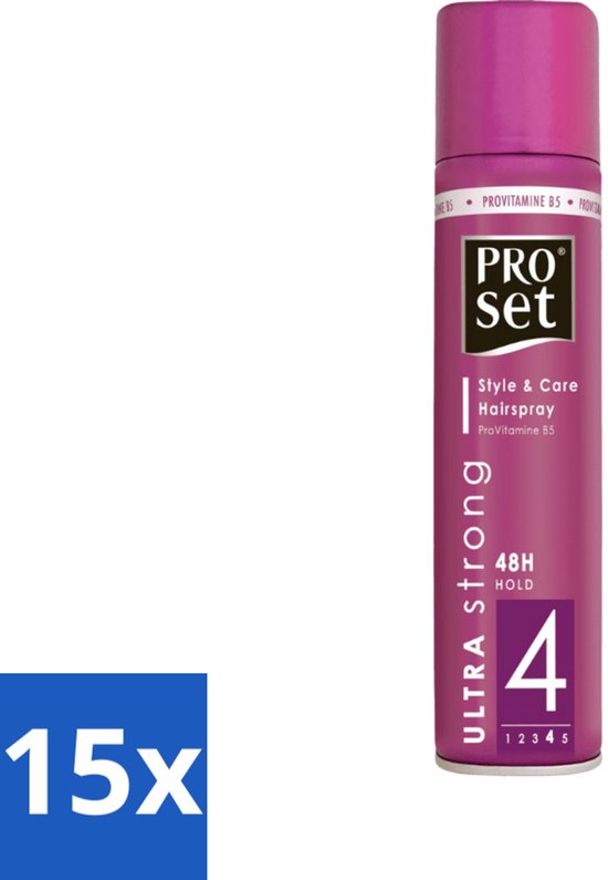 Proset - Haarspray - Ultra Sterk - 48 uur Werking - 250 ml ...