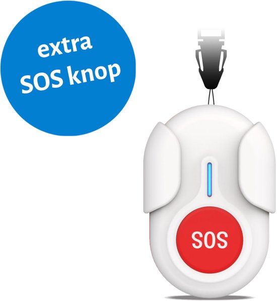 Alarmknop - Losse SOS knop - Koppel tot 20 zenders - SOS knop voor ...