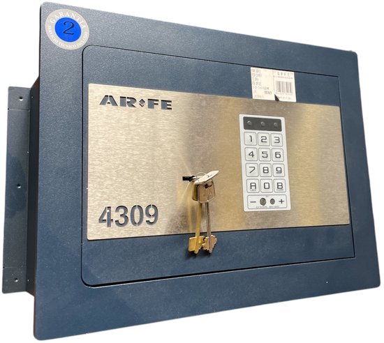 Arfe digital kluis - 3 cijfer code - 0-9 cijfers - Metaal kluis | bol