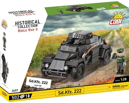 COBI Sd.Kfz. 222 - Historische Collectie - COBI-2657 | bol