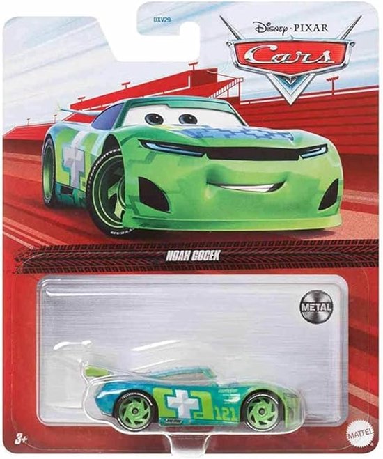 Disney Cars auto Noah Gocek voertuig - afmeting 8 cm schaal 1:55 | bol
