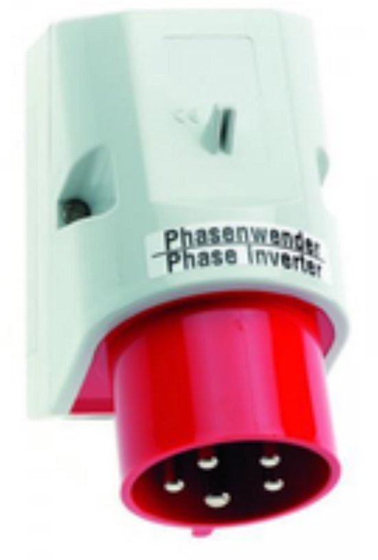 BALS CEE toestelcontactdoos 5-polig 400V 6H 32A IP44 fasewisselaar ...